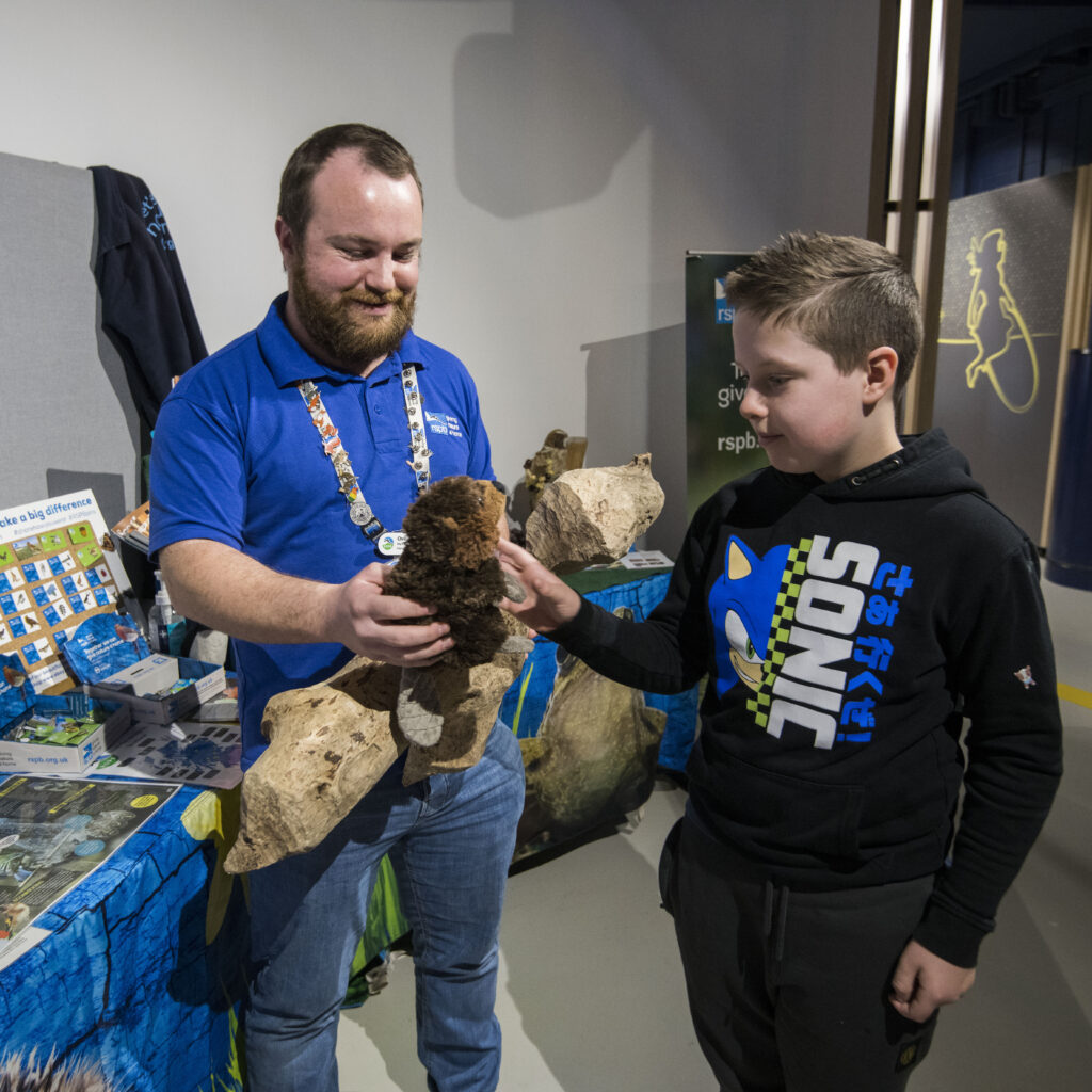 RSPB - Engagement Stand | Dundee Science Centre